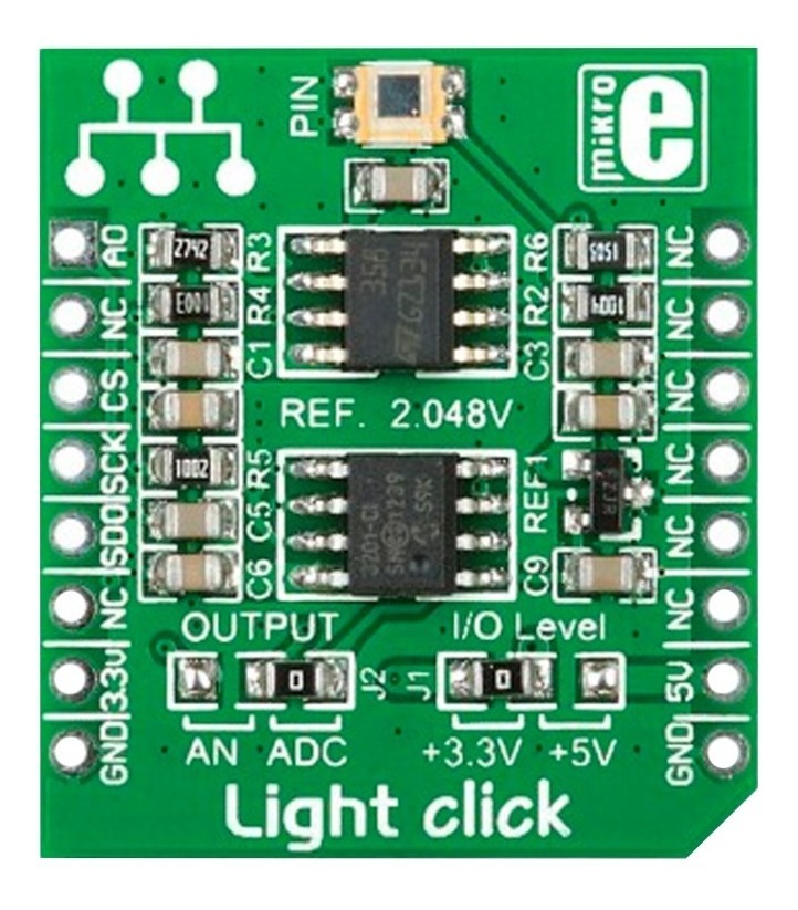 Light Click Sensor Luz Ambiental – Mikroe – PILPRE Electrónica